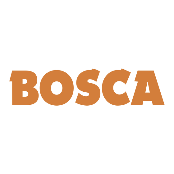 Installations Sur Pieds - Bosca SPIRIT 500 Guide D'utilisation [Page 43 ...