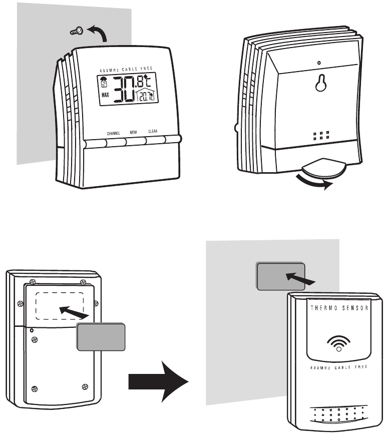Oregon Scientific MTR101 - Manuel du thermomètre mini à distance ...
