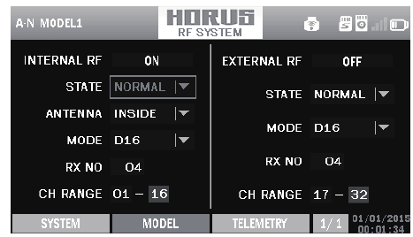 FrSky Horus X10 - Manuel du Récepteur | ManualsLib