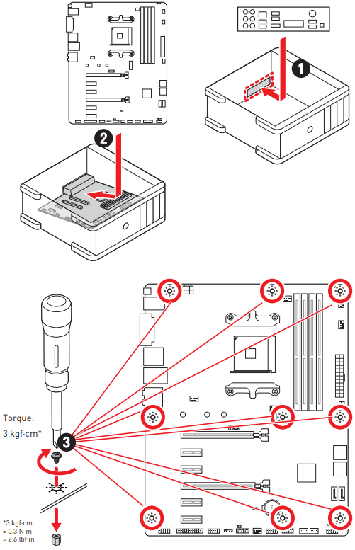 MSI B550 GAMING GEN3 - Manuel de la carte mère | ManualsLib