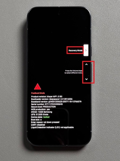 Comment accéder et quitter le mode Fastboot sur Google Pixel 10 Pro | ManualsLib