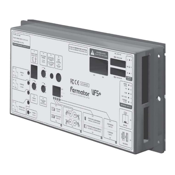Programmation - Fermator VF5+ Guide De Démarrage Rapide [Page 3 ...