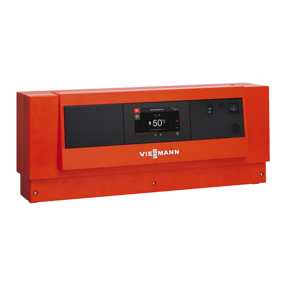 VIESSMANN VITOTRONIC 300 CM1E NOTICE DE MONTAGE ET DE MAINTENANCE ...