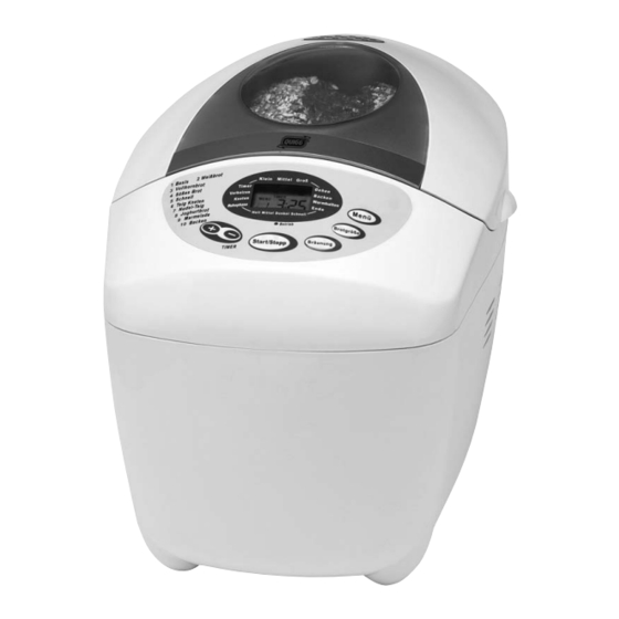 Le Panneau De Commande - QUIGG MD 12830 Mode D'emploi [Page 6] | ManualsLib