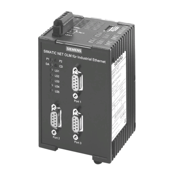 Instructions Complémentaires De Pose Des Câbles Fo - Siemens SIMATIC ...