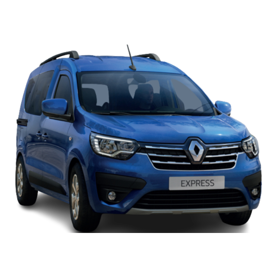 Renault EXPRESS Fourgon Manuels | ManualsLib