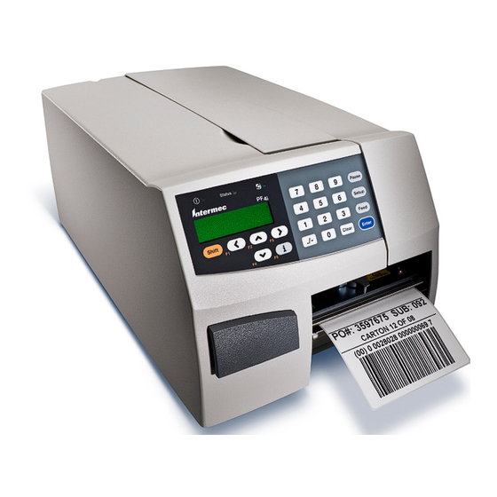 INTERMEC PF4I GUIDE DE DÉMARRAGE Télécharger le Pdf | ManualsLib