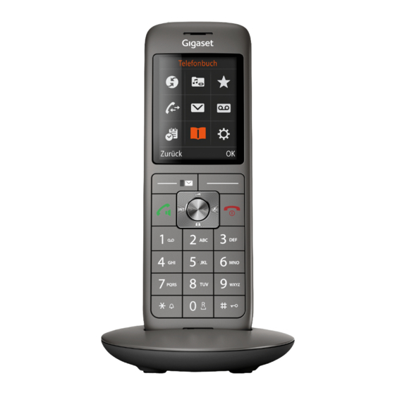 Table Des Matières - Gigaset CL660 Mode D'emploi [Page 2] | ManualsLib