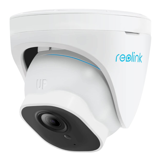 Reolink PoE Dome Camera Manuels | ManualsLib