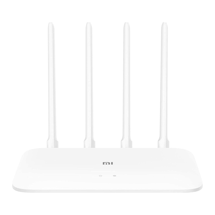 Manuel du Xiaomi Mi Router 4A, R4AC | ManualsLib