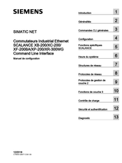 Siemens SCALANCE XB-200 Manuels | ManualsLib