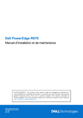 Dell PowerEdge R670 Manuels | ManualsLib