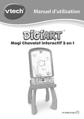 Vtech DIGIART Magi Chevalet interactif 3 en 1 Manuels | ManualsLib
