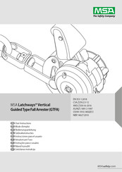 Msa Latchways Vertical Guided Type Fall Arrester Manuels | ManualsLib