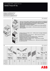 Abb SACE Tmax XT UL Manuels | ManualsLib