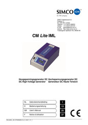 Simco CM Lite IML Manuels | ManualsLib
