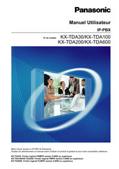 Panasonic KX-TDA600 Manuels | ManualsLib